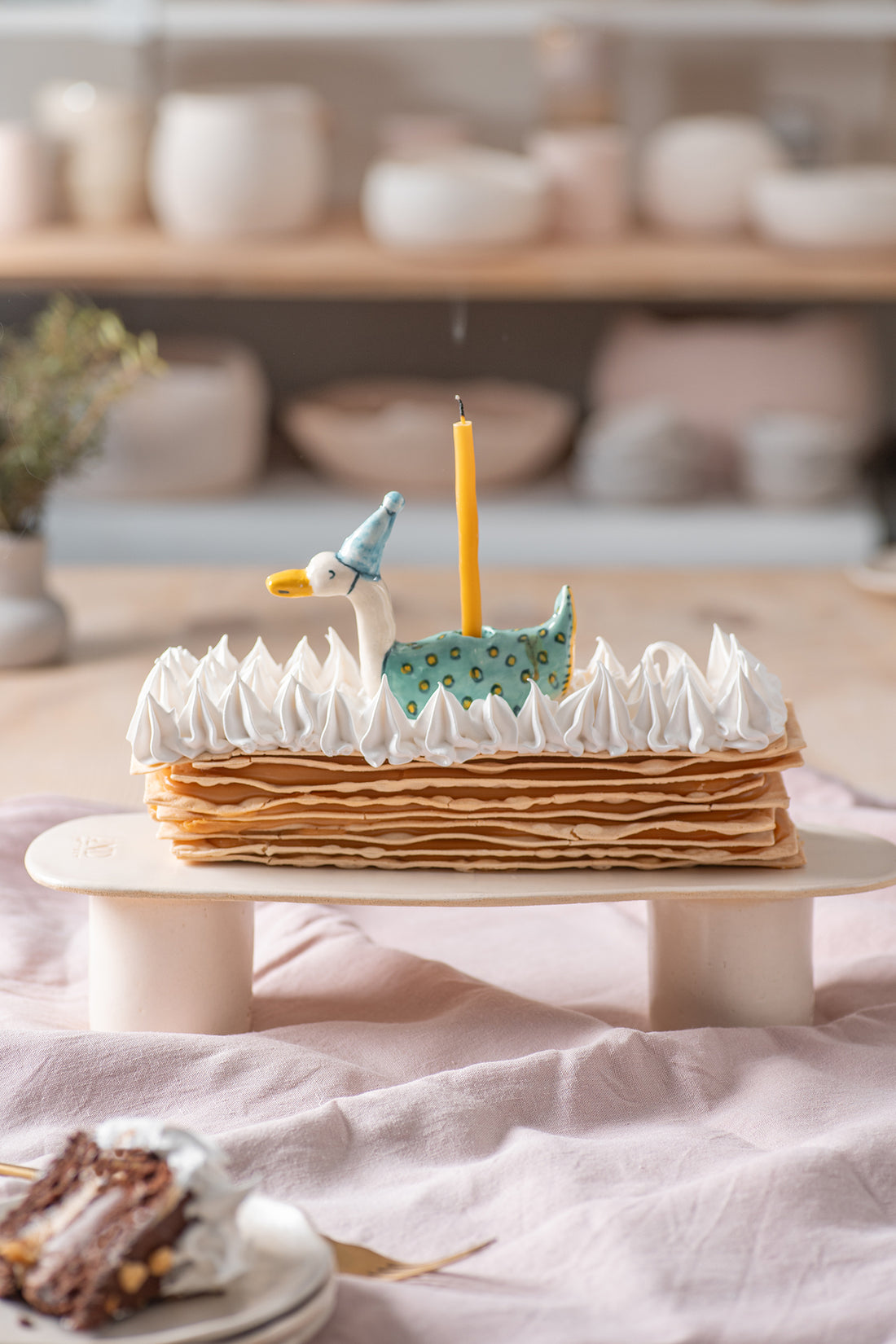 Cake topper Ganso – And Pottery